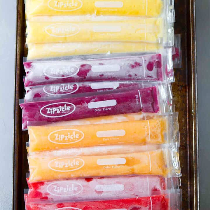 Homemade Ice Pops Recipe {Fresh Fruit} - Cookin Canuck
