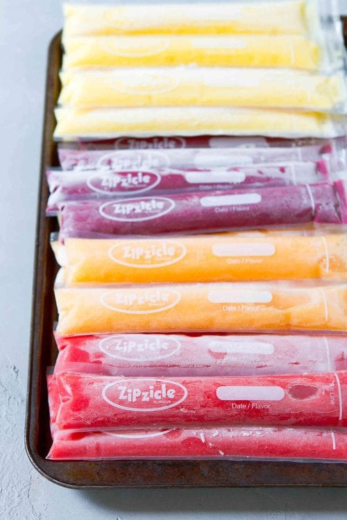 Homemade Ice Pops Recipe {Fresh Fruit} - Cookin Canuck