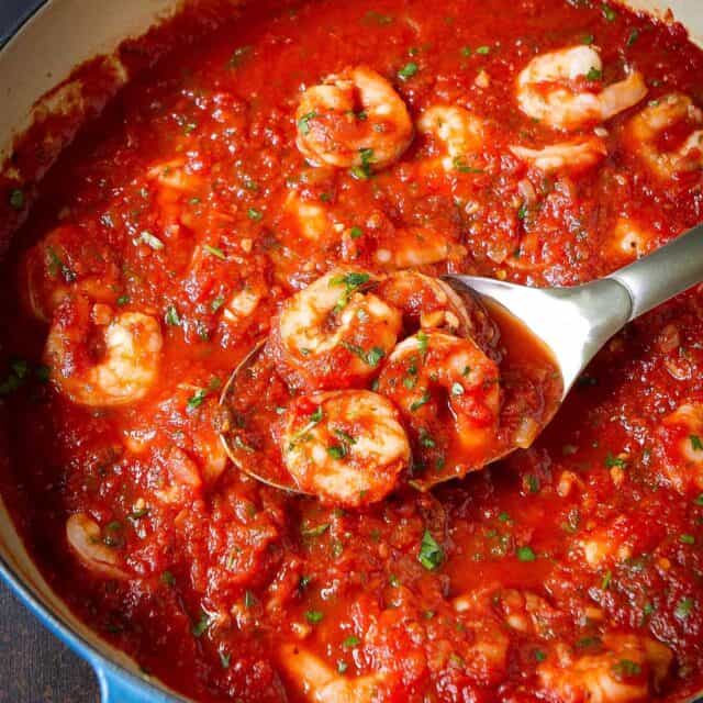 Shrimp in Red Sauce Recipe - 30-Minute Meal - Cookin Canuck