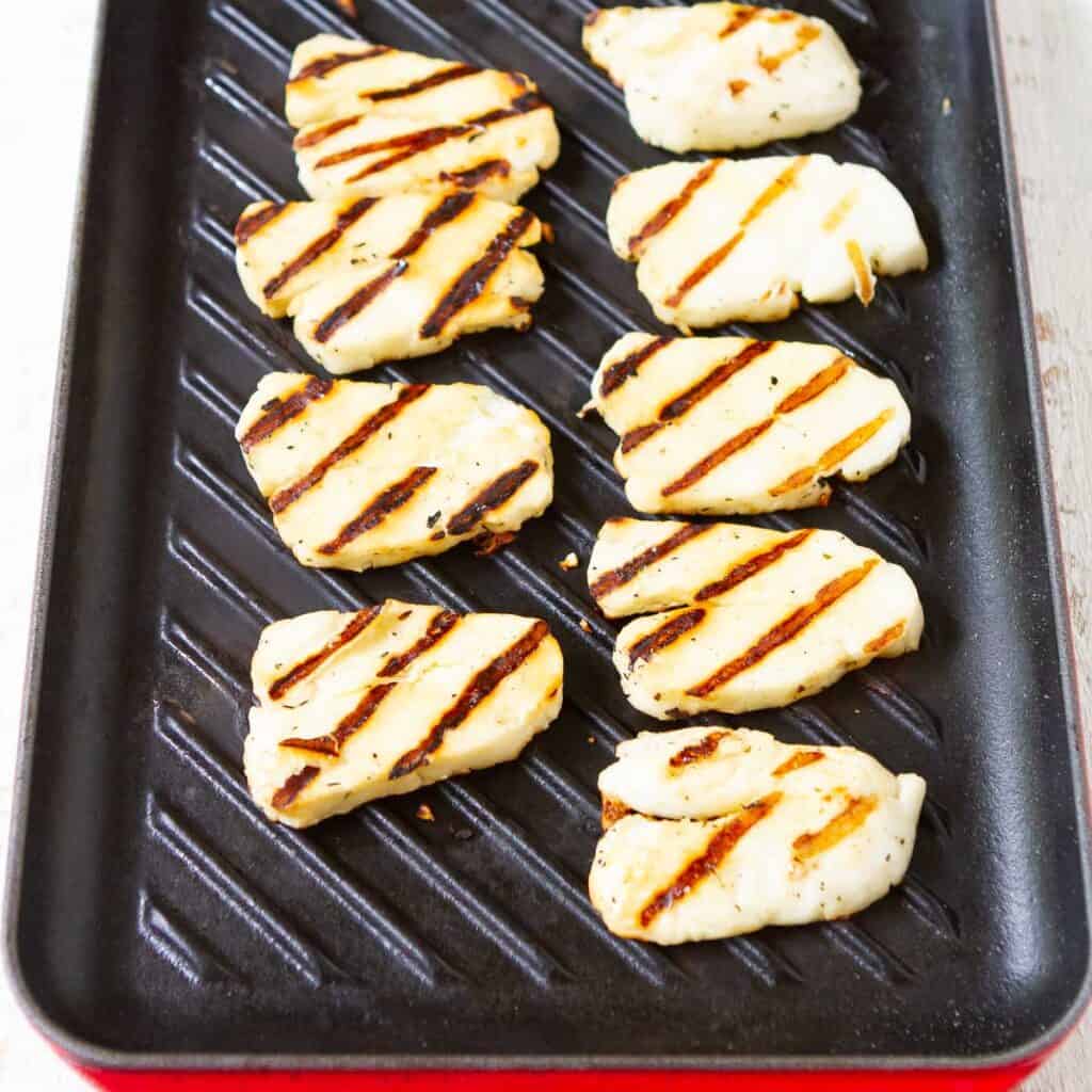 Grilled Halloumi Cheese Recipe - Cookin Canuck