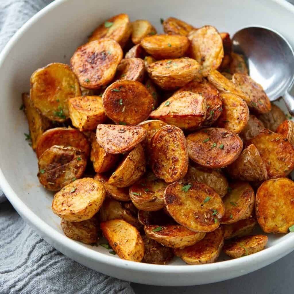 Roasted Paprika Potatoes - Cookin Canuck