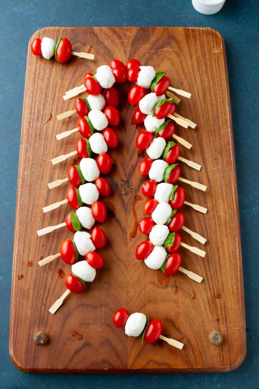 Caprese Christmas Tree - Cookin Canuck