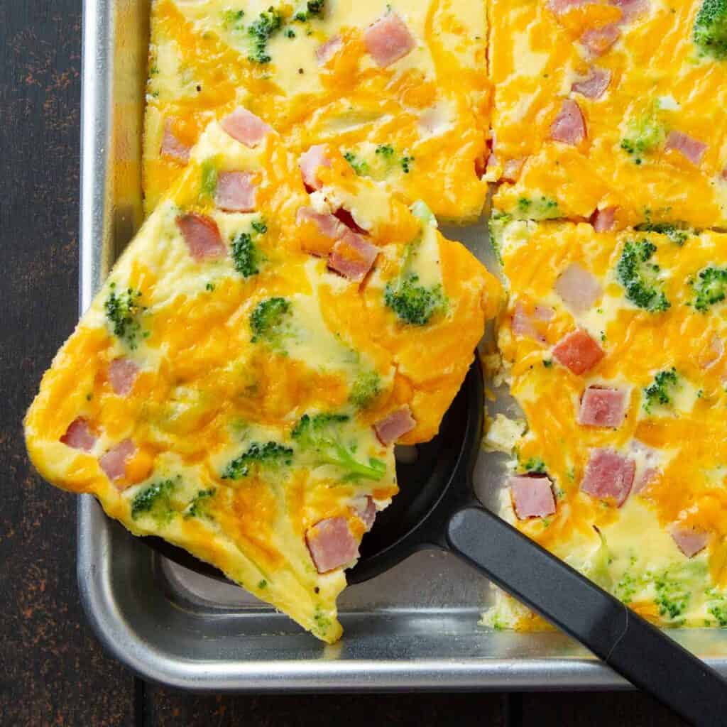 Sheet Pan Omelet - Cookin Canuck