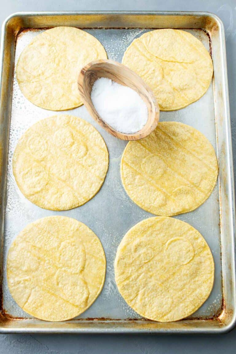Baked Tostada Shells - Cookin Canuck