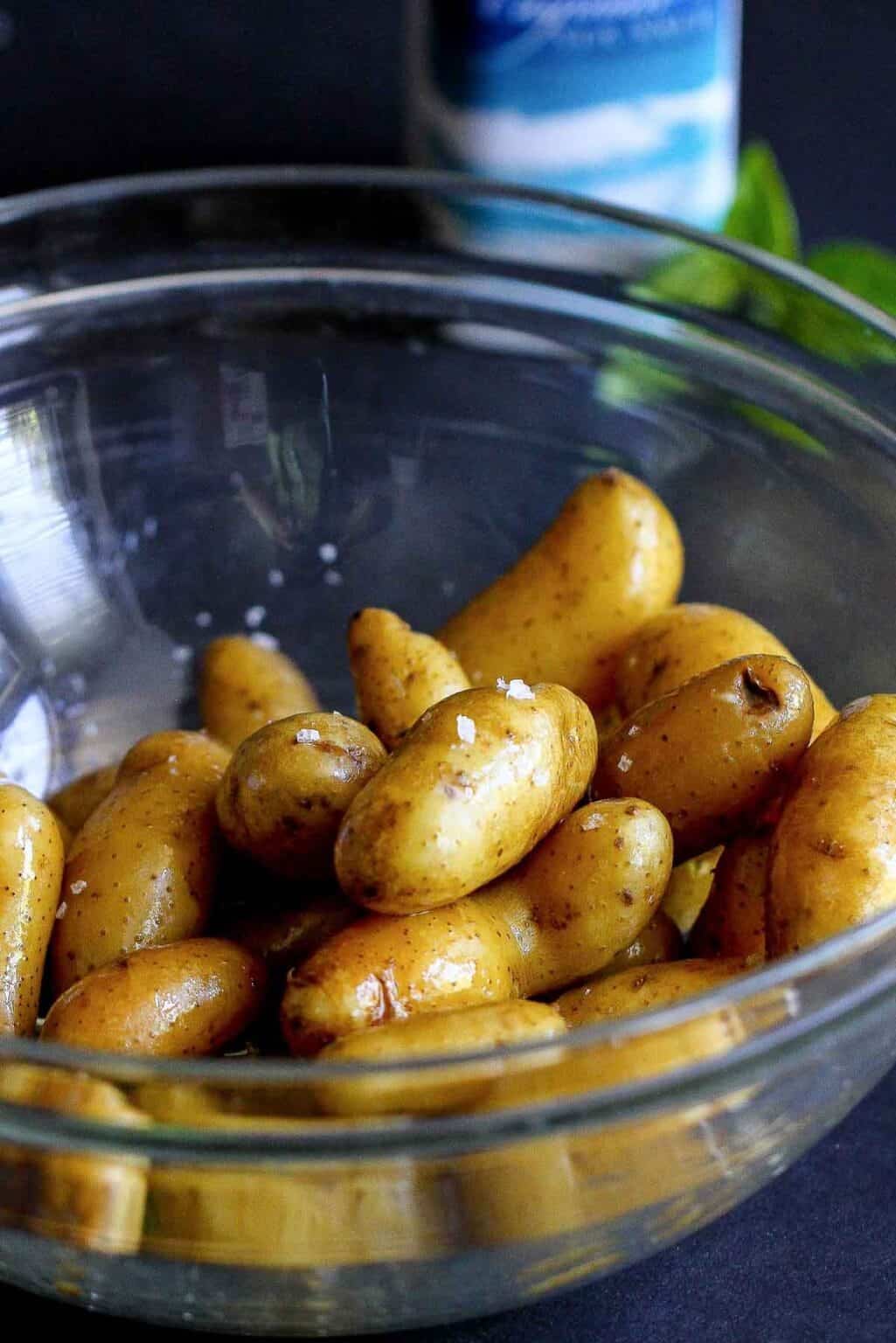 Boiled Potatoes with Fresh Herbs - Cookin' Canuck